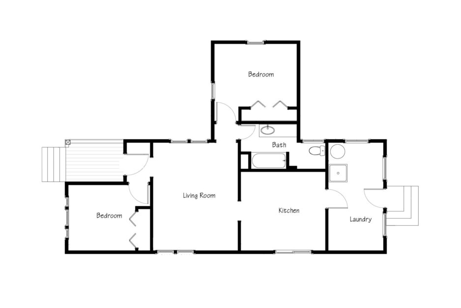 As-Built Floor Plan – MODE | architecture