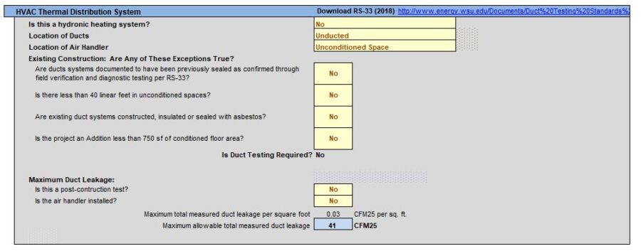 Washington Energy Calcs Basics Tutorial – MODE | architecture
